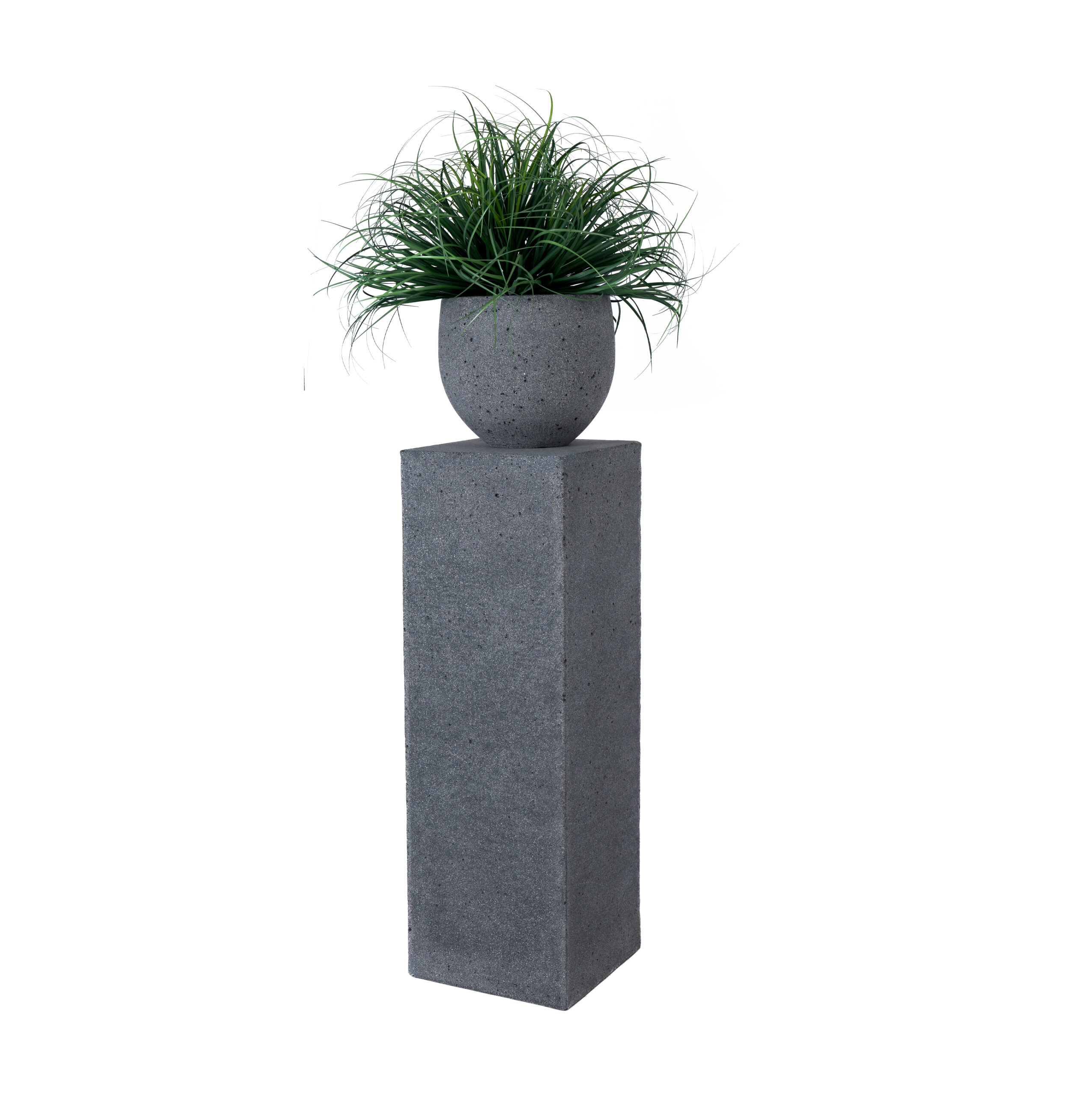 Colonne Décorative Sandy Gris Anthracite - Floralies